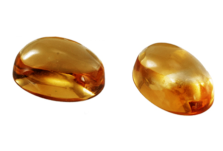 Citrine, oval 10x8, cabochon | Gemfrance, depuis 1986. Joaillerie ...