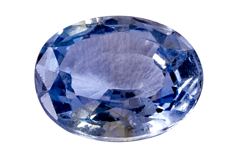 Saphir 6,05 x 4,90 mm, Oval, Facetté - Gemfrance.com