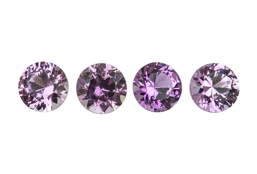 Saphir violet 1.5 mm Teinte 3 - Gemfrance.com